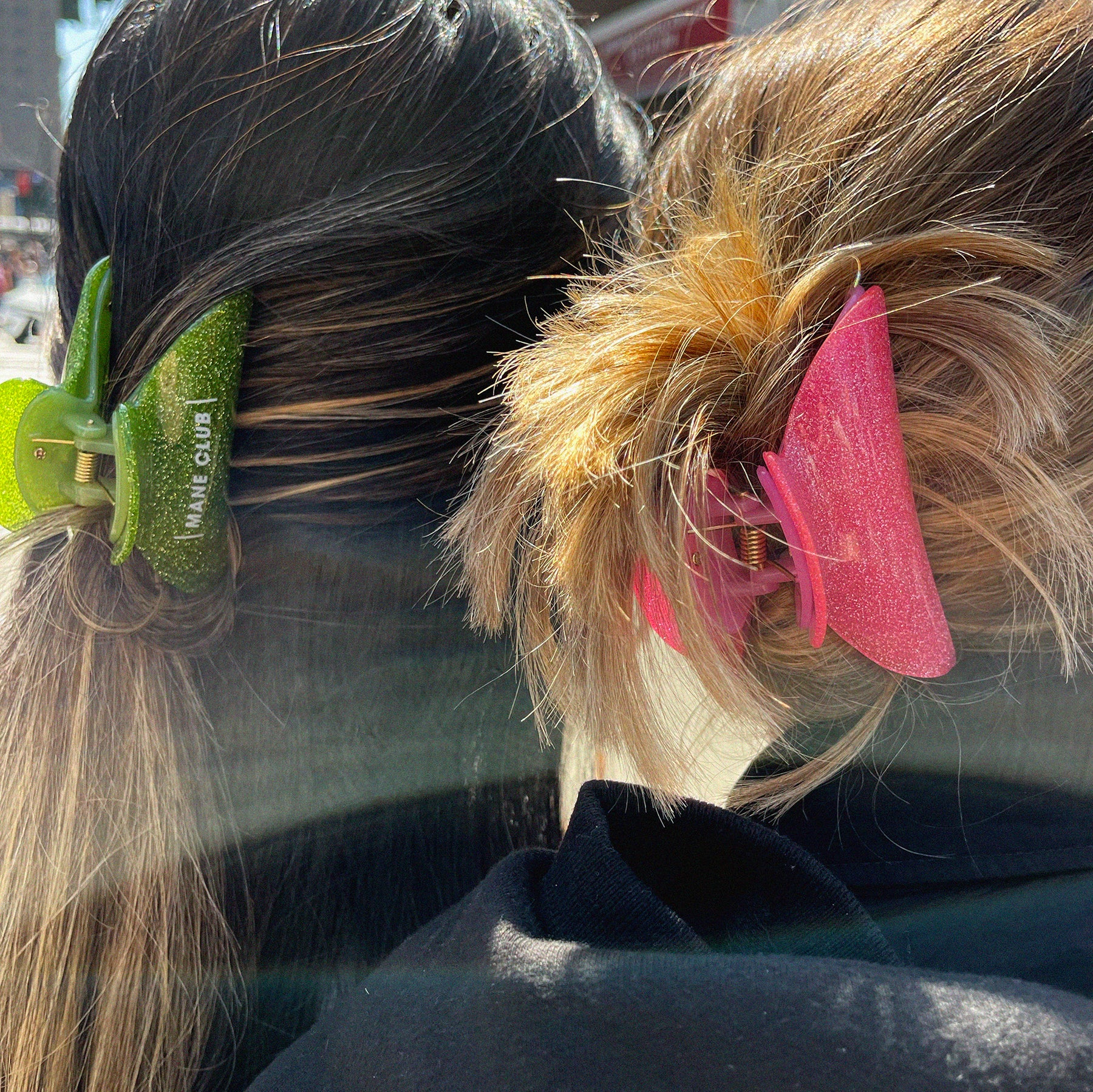 CLAW CLIP: GLITTER GREEN – MANE CLUB NYC